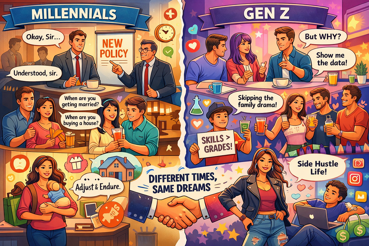 Gen Z vs Millennials. Every generation believes the next one… | by ...