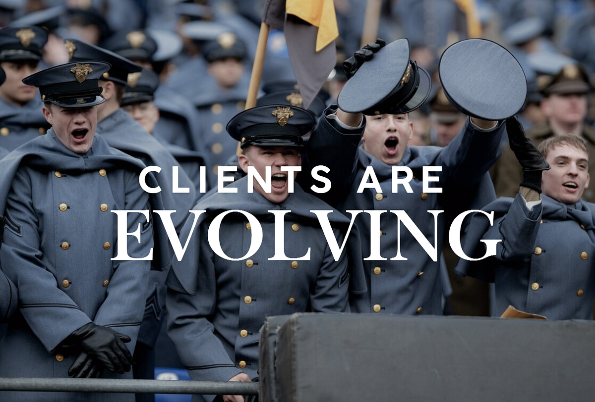 Wait what’s this? Clients are evolving thanks to AI | by Chris Dunlop ...