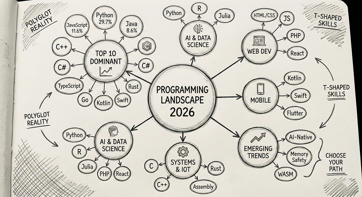 The 100 Best Programming Languages to Learn in 2026: A Comprehensive ...