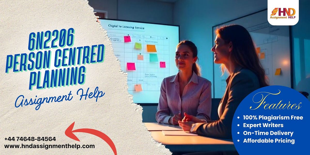 6N2206 Person Centred Planning Assignment Help — Expert Guidance at ...