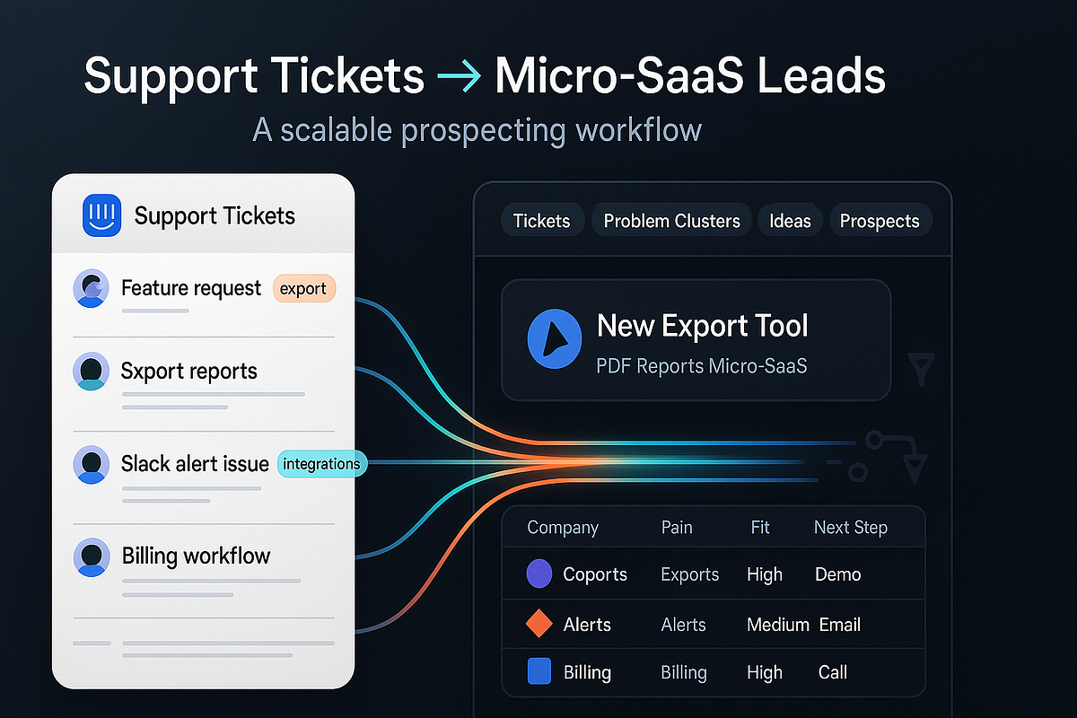 Prospecting in Your Inbox: Micro-SaaS Ideas from Support Tickets | by ...