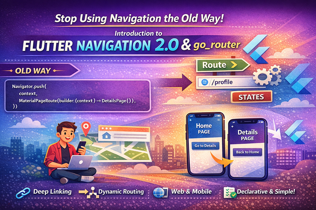 Stop Using Navigation the Old Way : Introduction to Flutter Navigation ...
