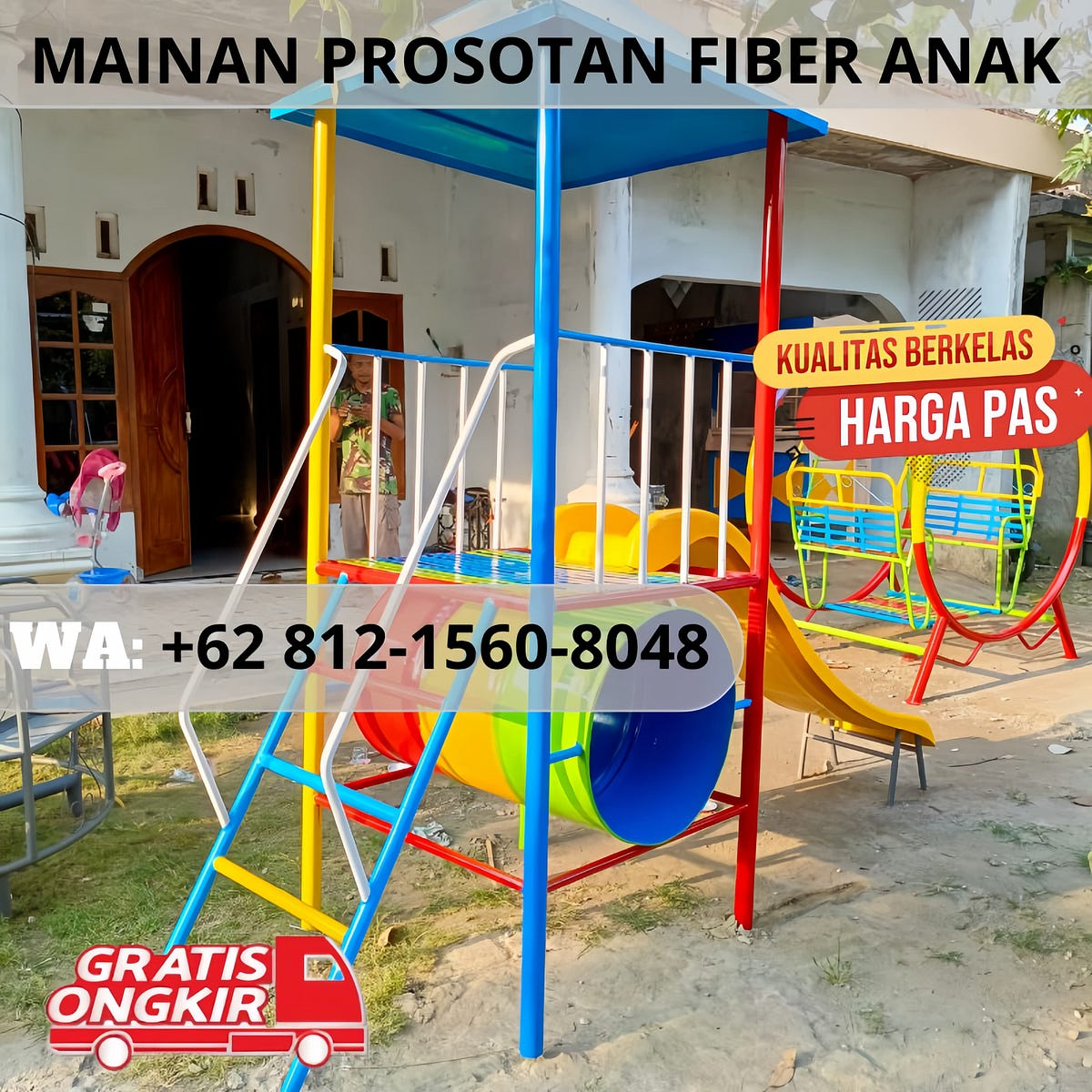 WA+62 812–1560–8048 Free Ongkir Prosotan Anak Dan Mainan Outdoor Tk Kec ...