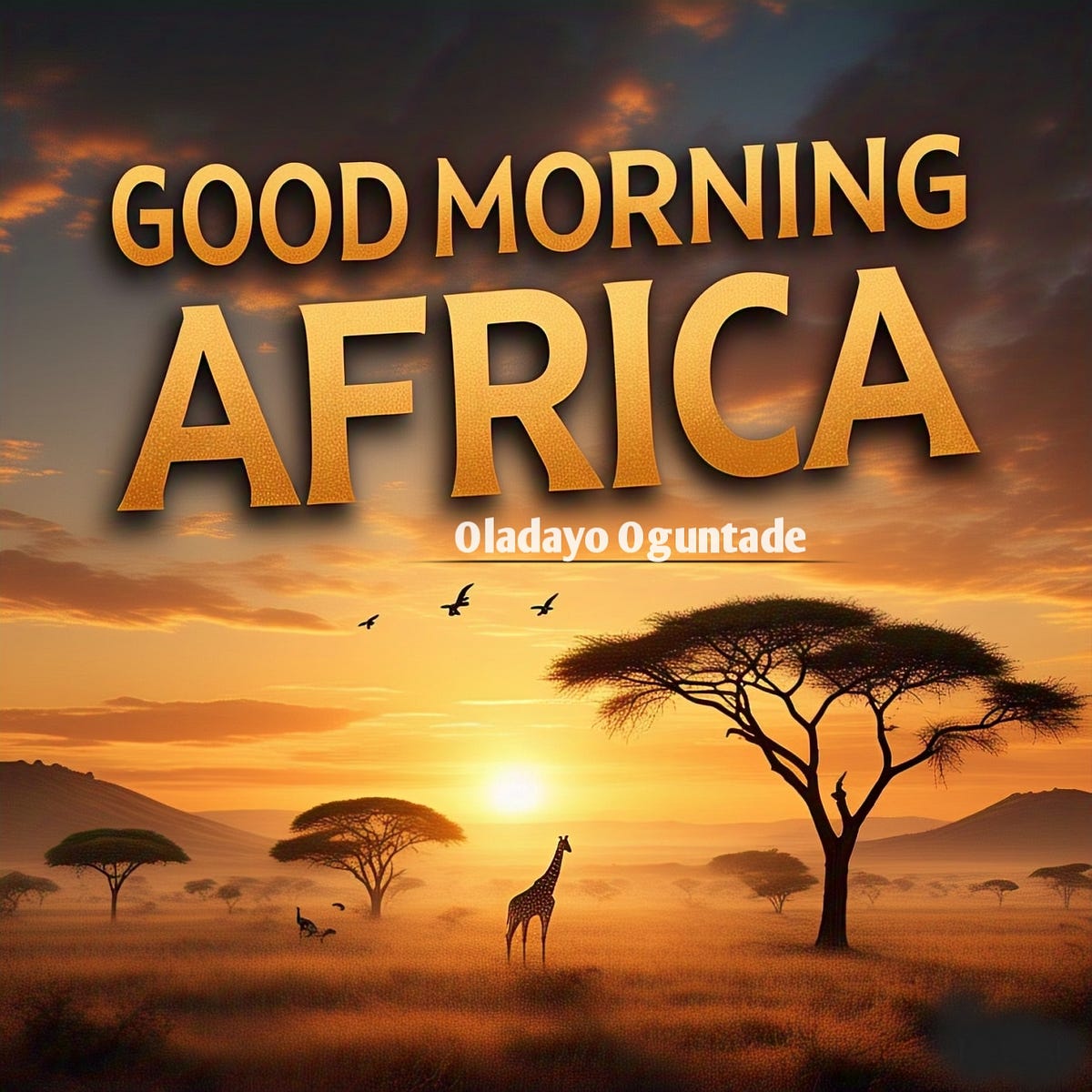GOOD MORNING AFRICA. When another chance is given to… | by Africman ...