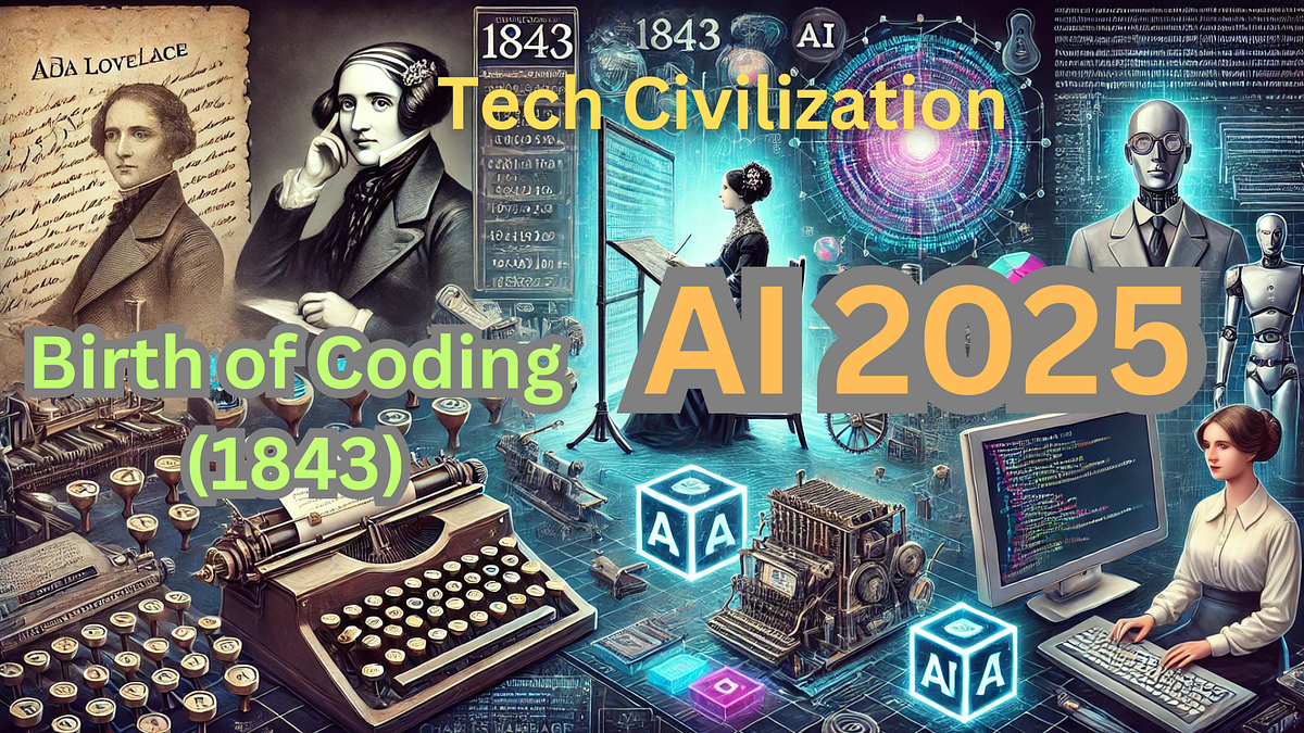 Do you know the Birth of Coding (1843): The Evolution of Tech Civilization — From Ada Lovelace ...