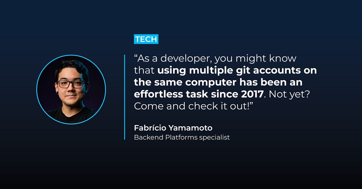 Multiple Git Accounts On The Same Computer — Updated Waes