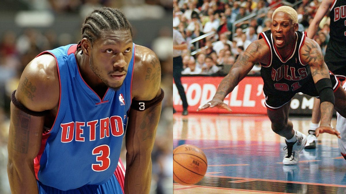 Compare the Pair — Ben Wallace and Dennis Rodman | by Alex Fry | Medium