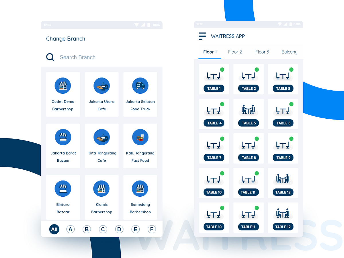 Waitress App Exploration — UI/UX Case Study | by Fadhal Shulhan ...