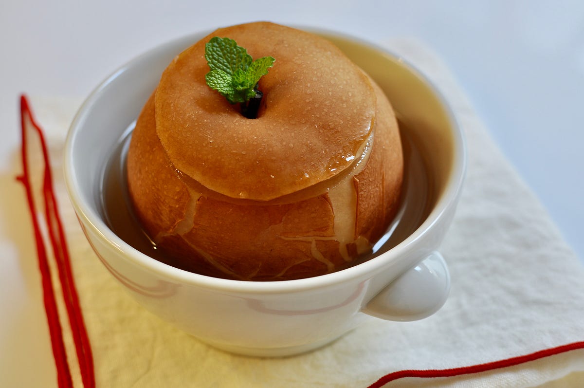 Korean Steamed Pear(Baesuk). ….This dish is a bowl of love. You… | by ...