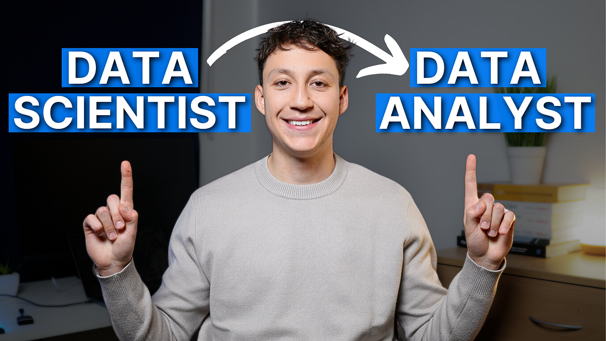 How to Transition From Data Analyst to Data Scientist | by Egor Howell | Data Science Collective ...