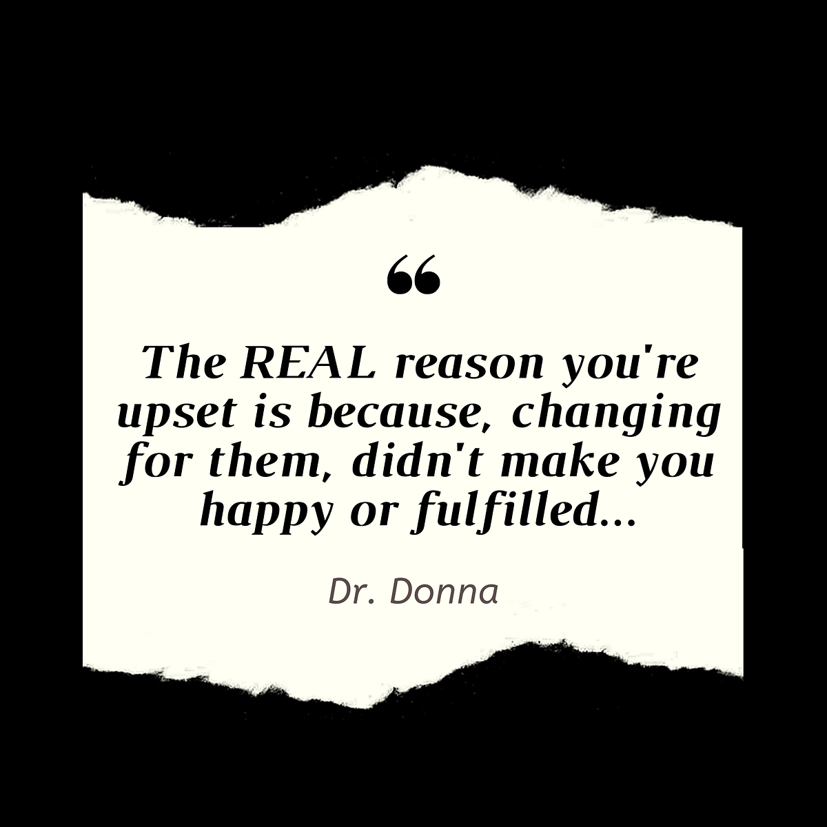 The REAL Reason - Dr. Donna Thomas-Rodgers - Medium