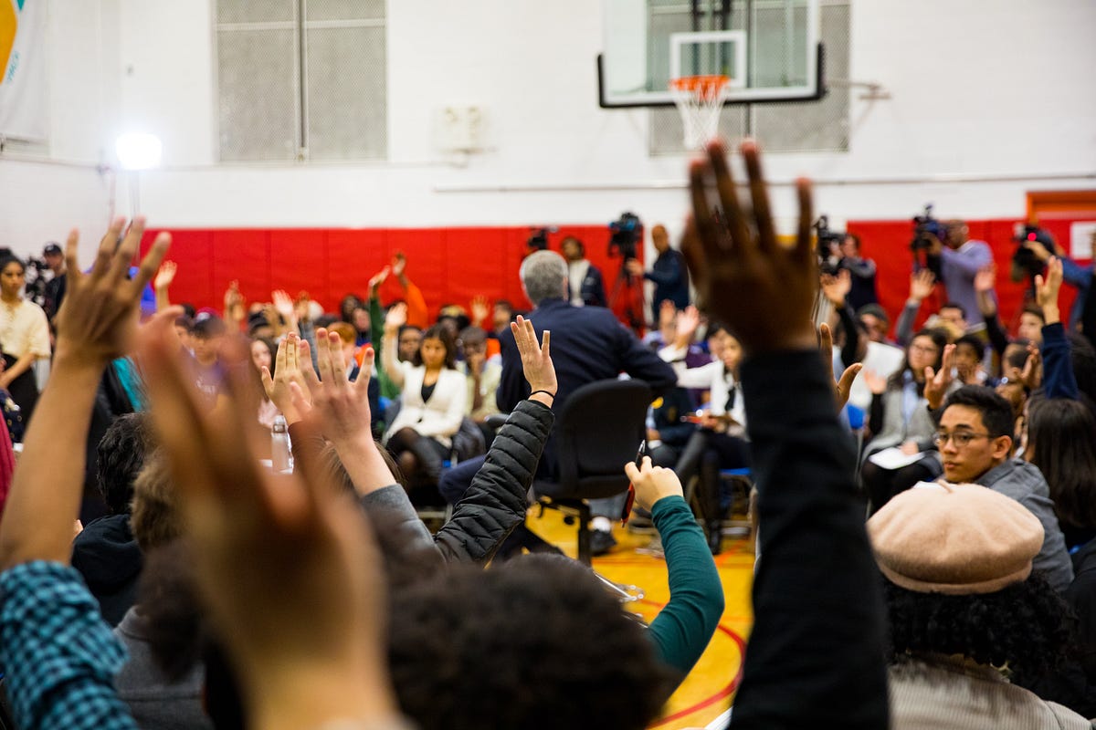 #StudentsSpeakNYC Town Hall. Every New Yorker has an opinion, and… | by ...