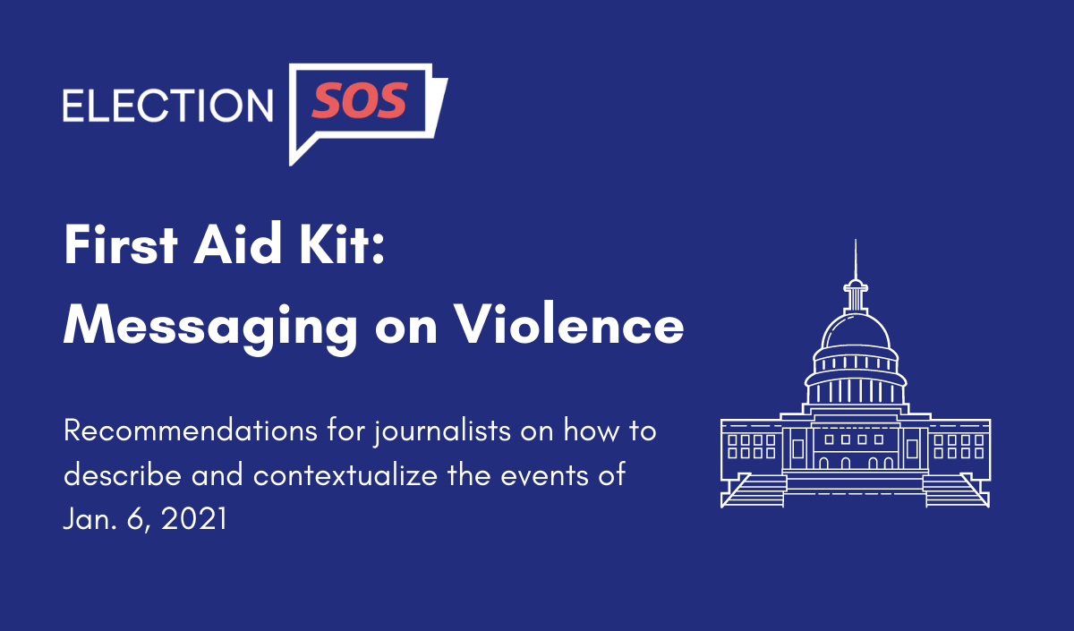 Election SOS First Aid Kit: Messaging on Violence | by Jennifer Brandel ...