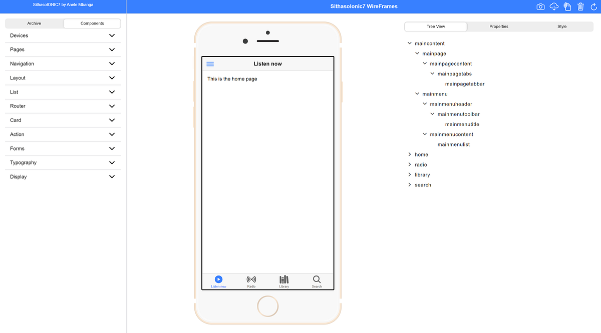 SithasoIONIC7 Wireframes: A Step-by-Step Guide to Professional Ionic 7 Mobile Apps Designs | by ...