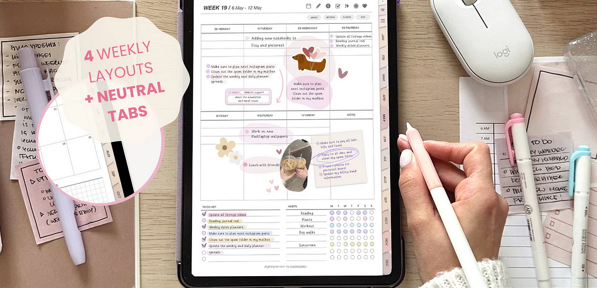 Best Digital Planners to Boost Your Productivity in 2024 | by Boss Oss ...