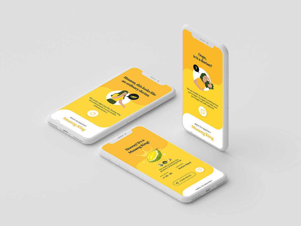 Case Study — Designing a Durian Recognition Mobile App | by Michelle ...