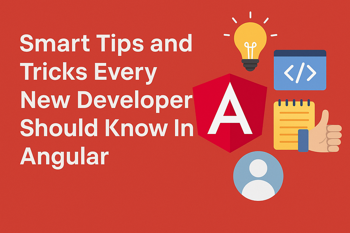 Smart Tips and Tricks Every New Developer Should Know in Angular | by Roshan Navale | May, 2025 ...