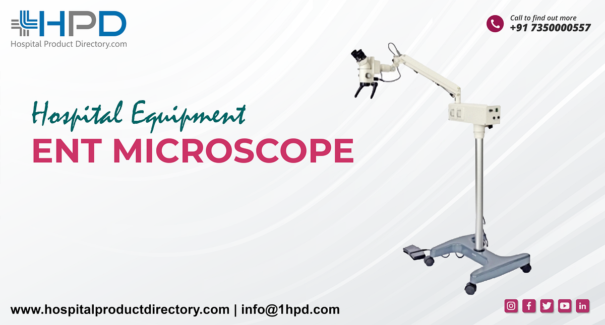What are the applications of an ENT microscope? | by Gv | Medium
