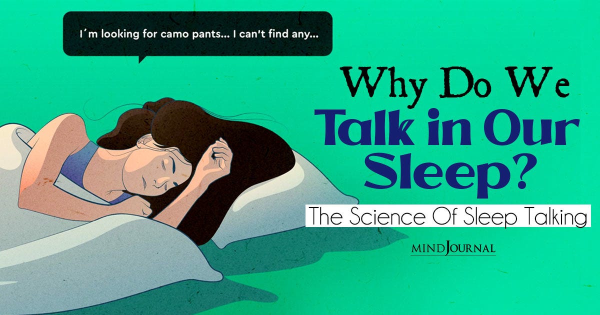 The Science Of Sleep Talking: What Causes You To Talk In Your Sleep And ...