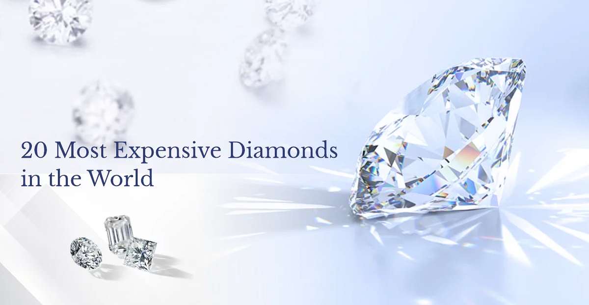 20 MOST EXPENSIVE DIAMONDS IN THE WORLD | by SGL Labs | Medium