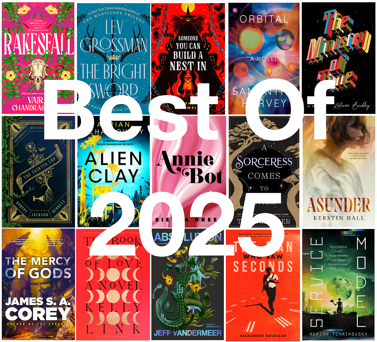 The Greatest Science Fiction & Fantasy Novels of 2025 | by Cassidy ...
