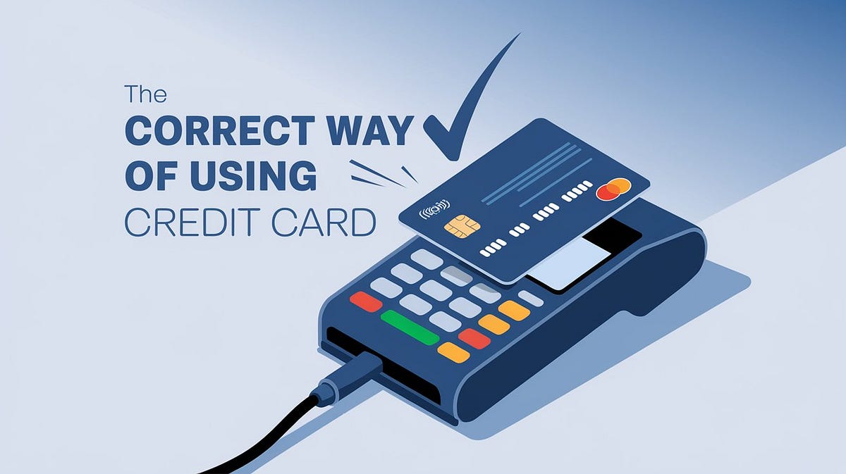 What is the Correct Way of Using a Credit Card? | by aneesh kumar ...