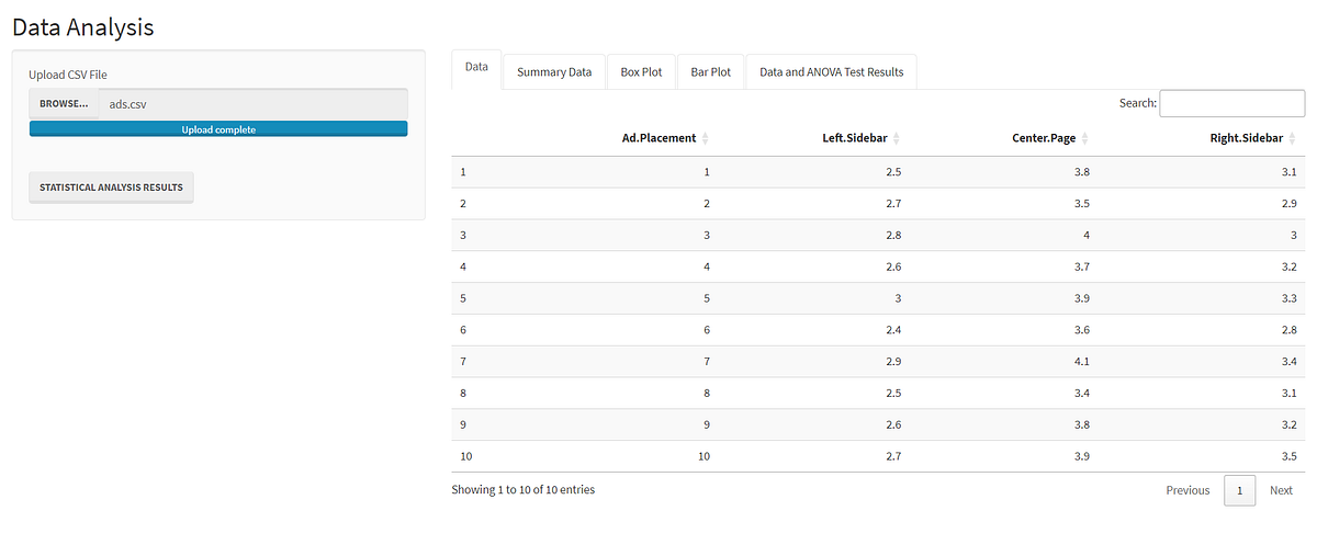 Exploring Statistical Analysis with R Shiny: A Guide to Interactive ...