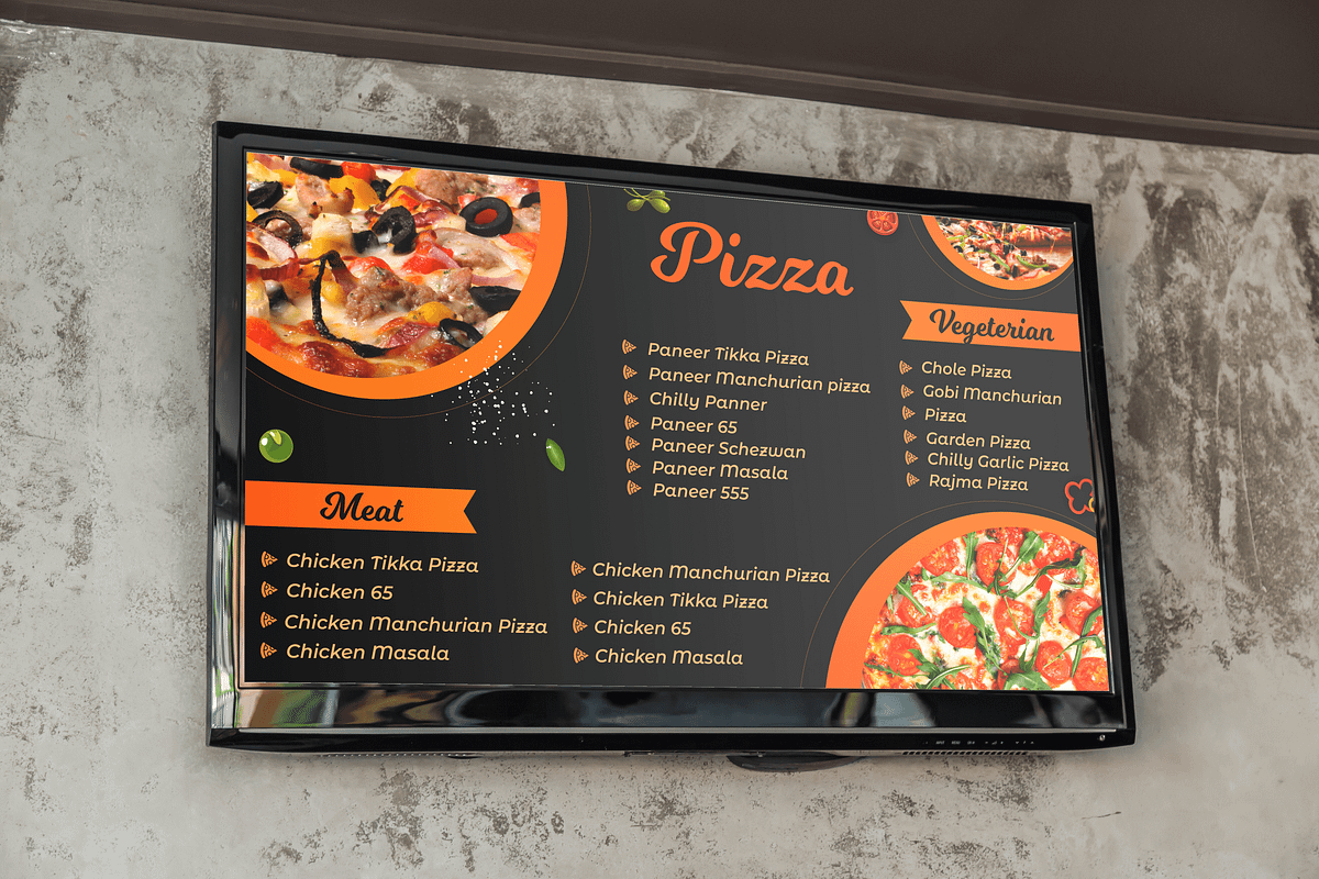 Restaurant TV Menu Design - Zeels kachhadiya - Medium
