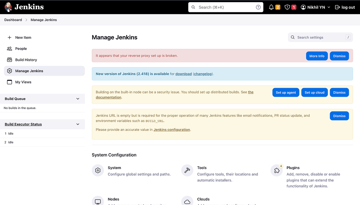 ThinBackup Plugin Usage in Jenkins | by Nikhil YN | Medium