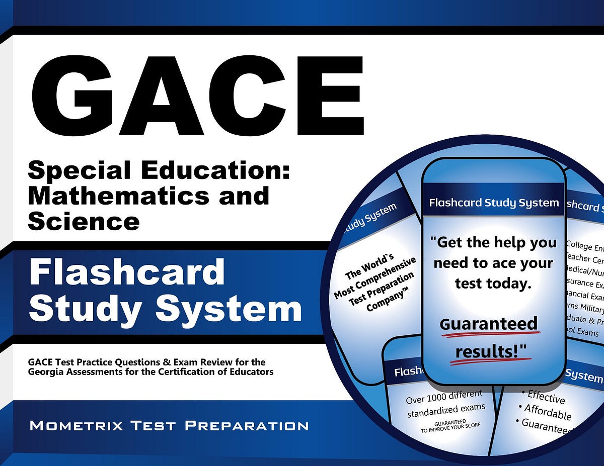 [PDF][BEST]} GACE Special Education: Mathematics and Science Flashcard ...