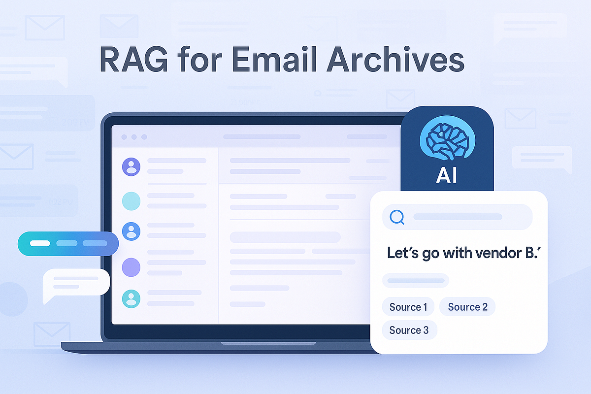 RAG for Email Archives: Find Answers Buried in Threads | by Syntal | Medium
