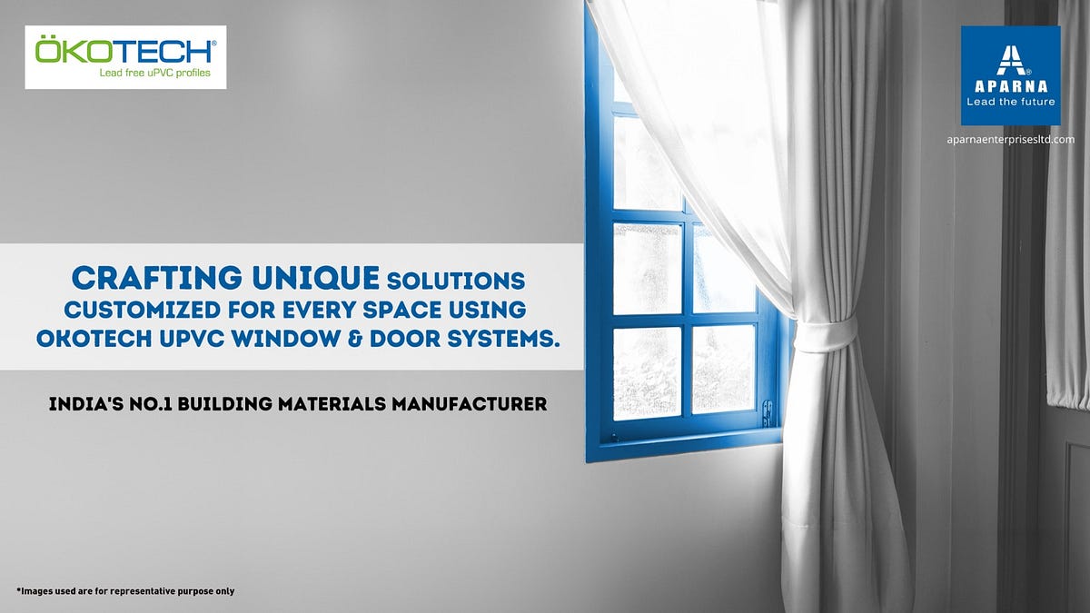 Crafting Unique Solutions customized for every space using Okotech uPVC ...