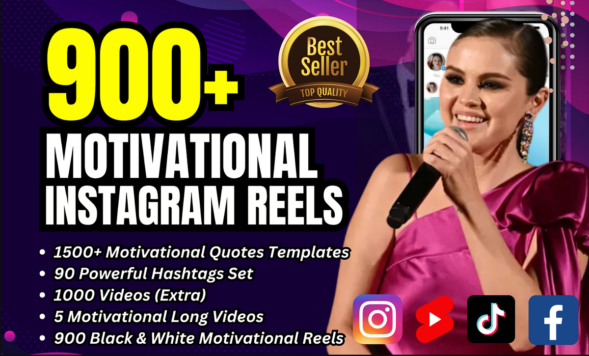 How to make with motivational instagram reels, youtube shorts, social ...