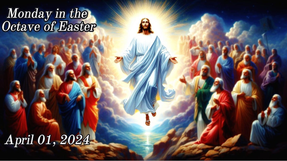 Monday in the Octave of Easter. Gospel (Mt 28:8–15) | by D M | Medium