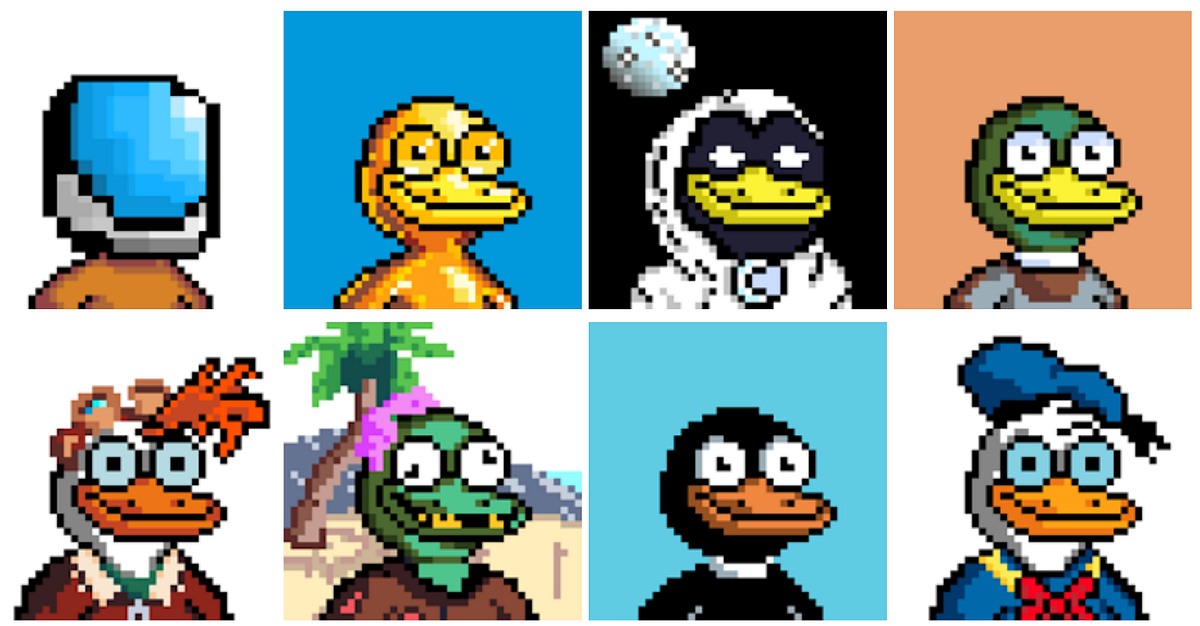 My 7 Favorite (non-1/1) MoonQuacks | by 8zal | Medium
