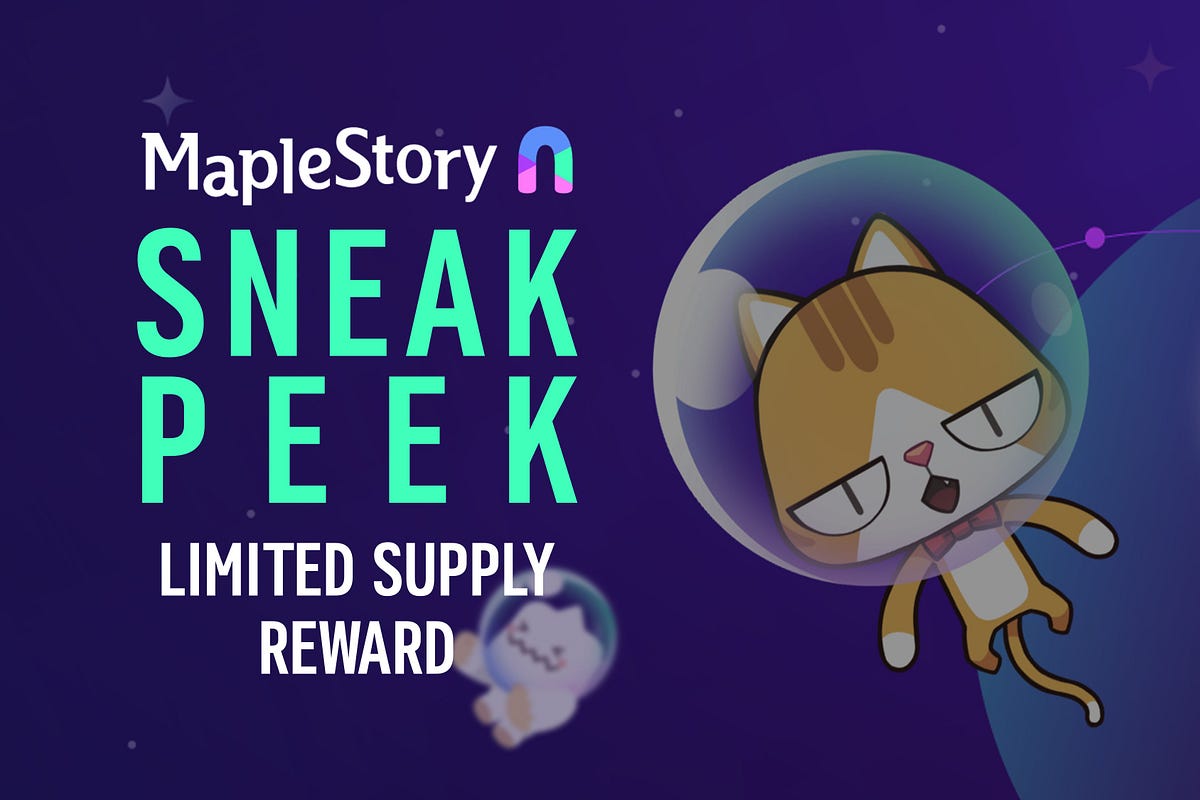 MapleStory N Sneak Peek! (1) Limited Supply Reward | by MapleStory ...