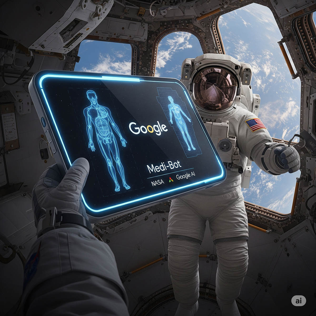 NASA and Google’s Space Doctor: AI-Powered Medical Assistant Keeps ...