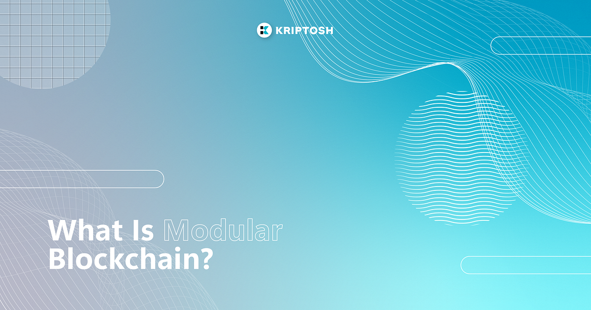 What Is Modular Blockchain?. Layer-2 is used in modular blockchains ...