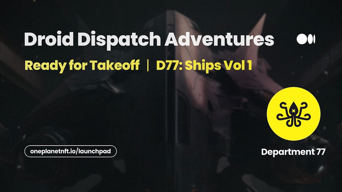 Ready For Takeoff: Droid Dispatch Adventures | by speicherx ...