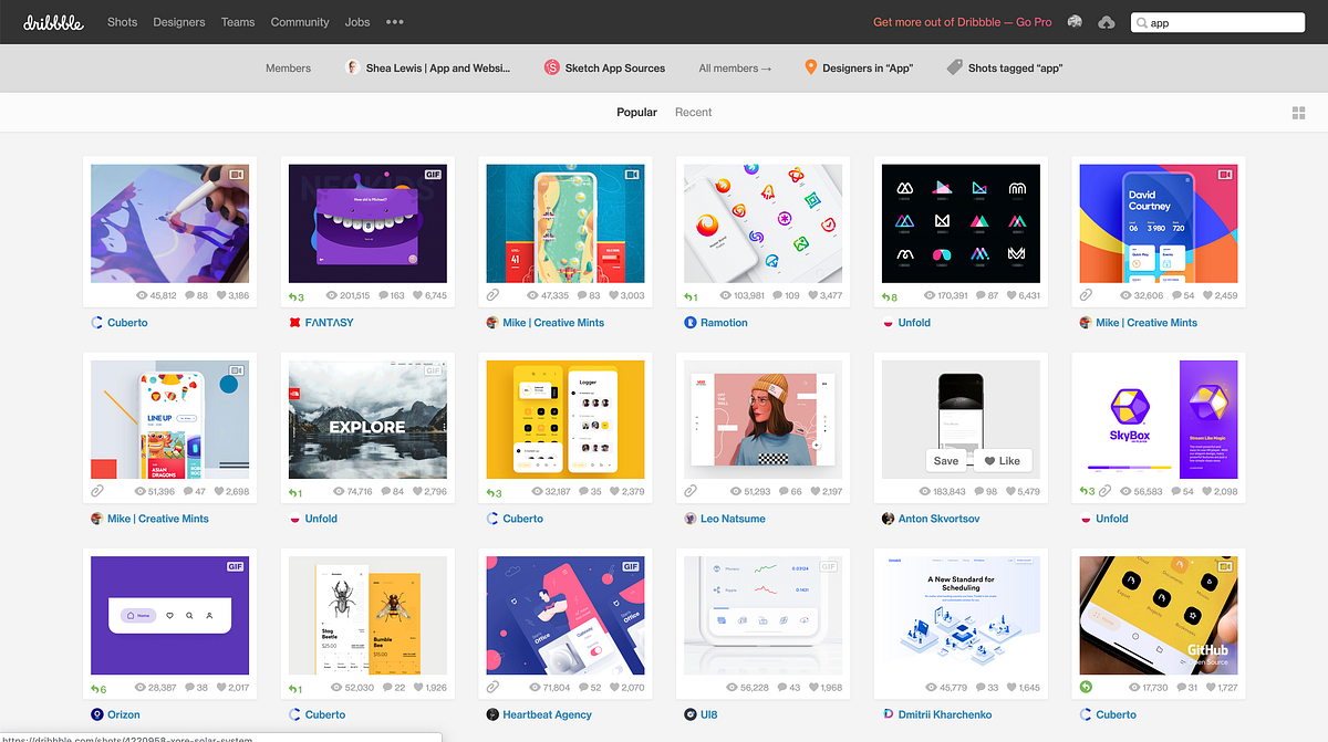 Dribbble Concepts Versus Real-World for Designers and Developers | by ...