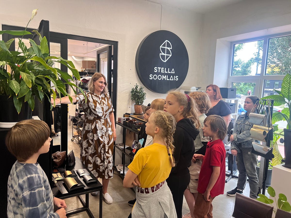 Circular design workshop — making jewellery from Stella Soomlais Studio ...