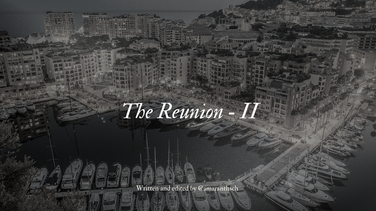 The Reunion — II. “You look as shocked as I was.” I… | by Amara | Medium