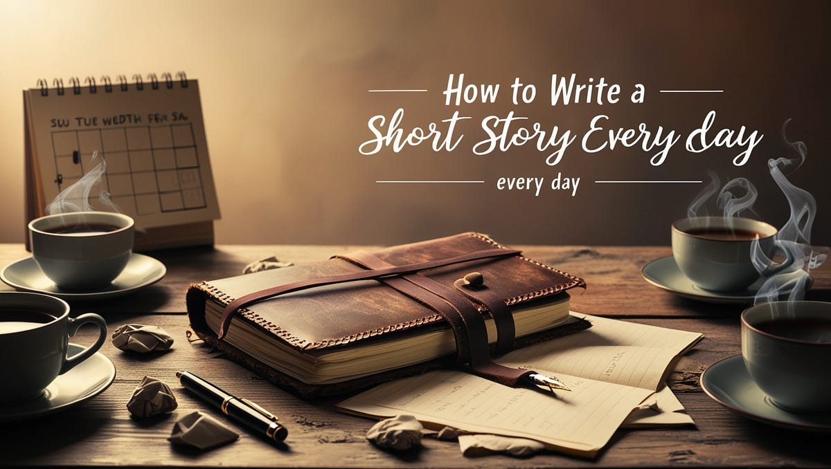 How to Write a Short Story Every Day | by Mr Ali Hassan | Medium