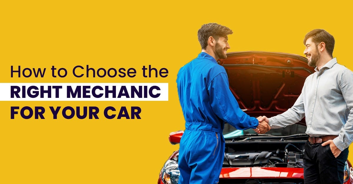 How to Choose the Right Mechanic for Your Car? | by Akash Pal | Aug ...