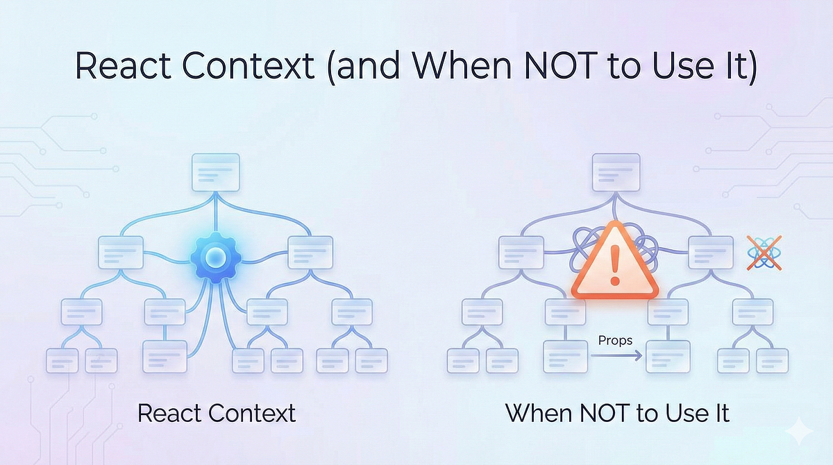 React Context (and When NOT to Use It) | by Ayush Jaiswal | JavaScript in Plain English