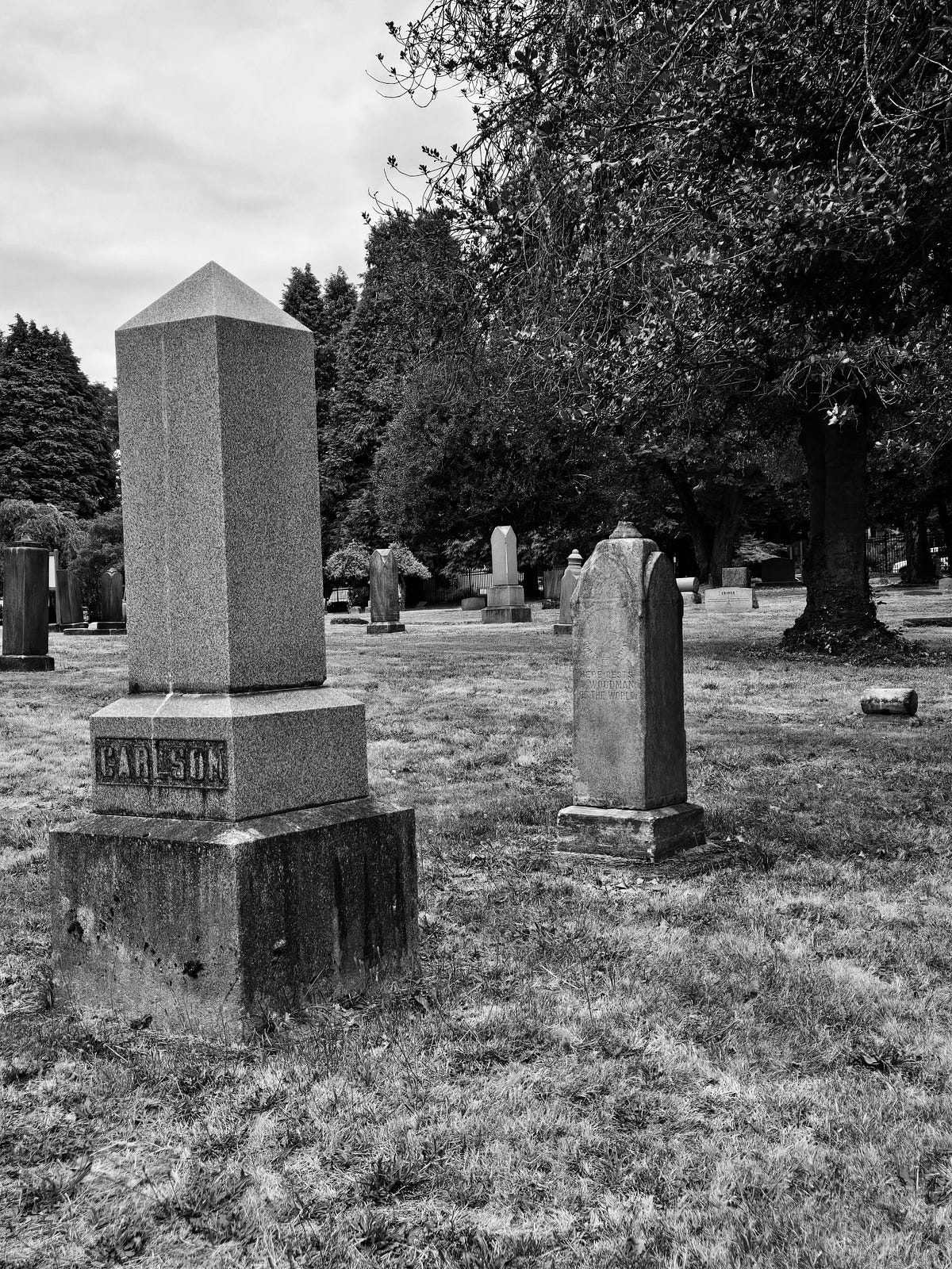 A lesson learned from a graveyard walk: how I listened to those who ...