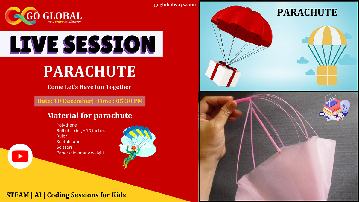 Parachute Designing Project for Kids - Alina Gentry - Medium