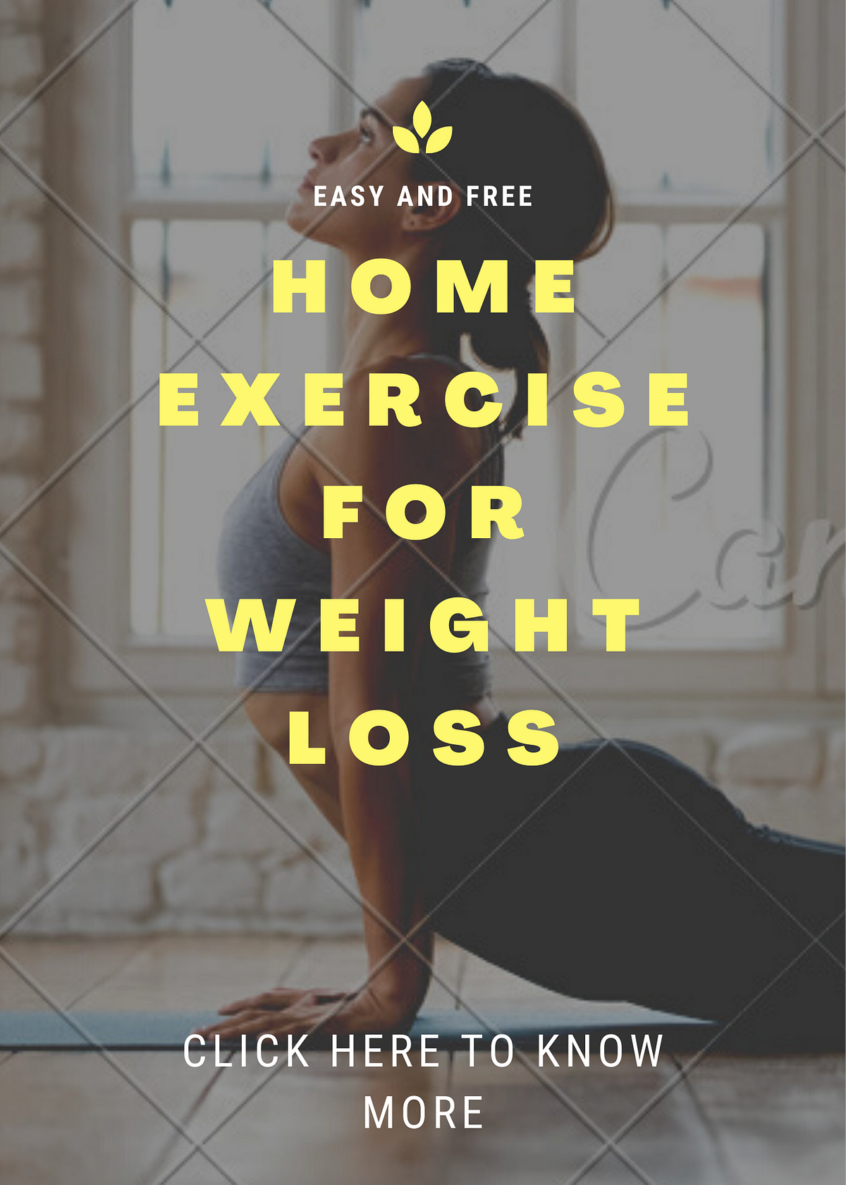 Home Exercise For Weight Loss. Workouts at home are a great way to ...