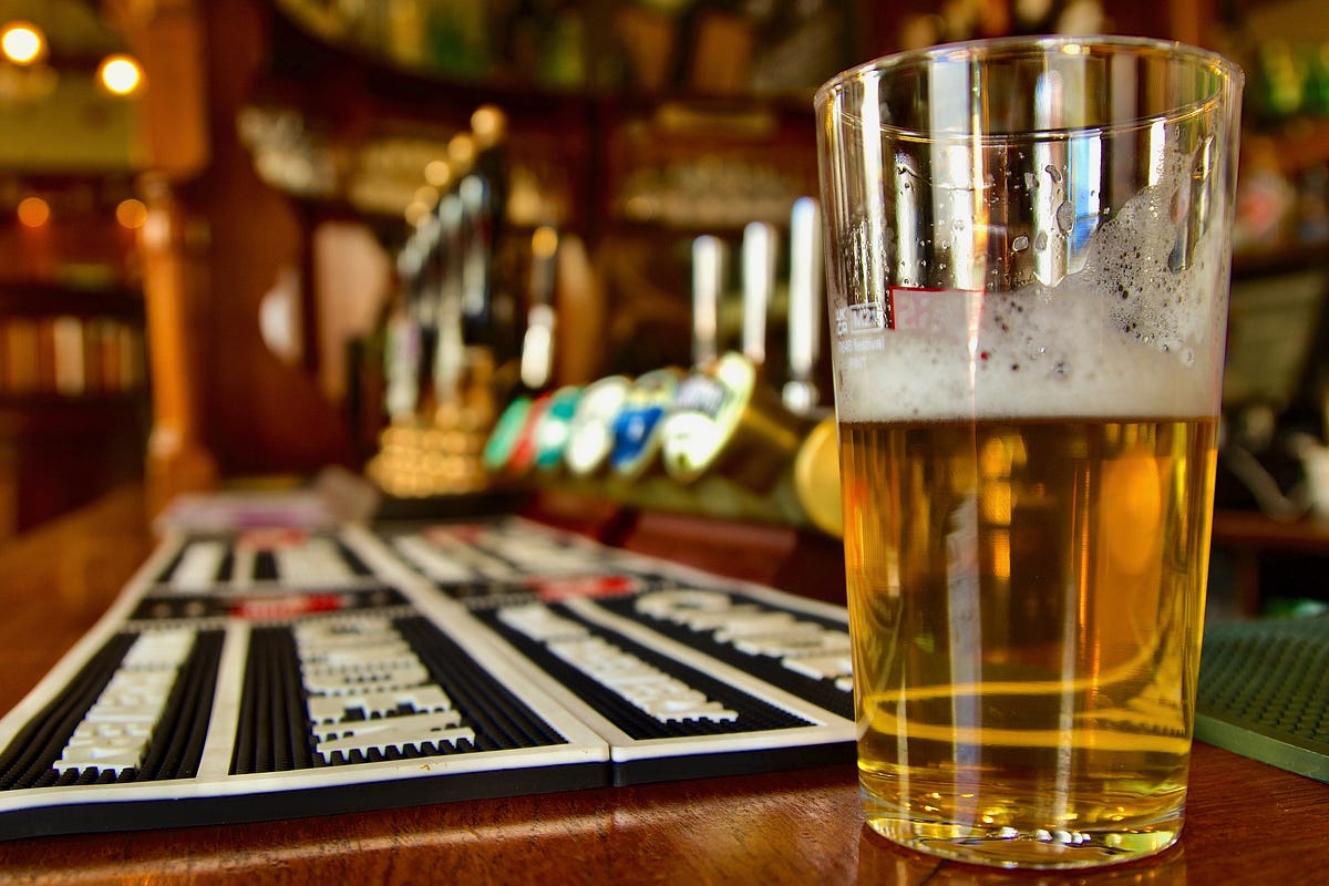 The English Lager. Bar the regulars, I don’t remember many… | by Ronan ...