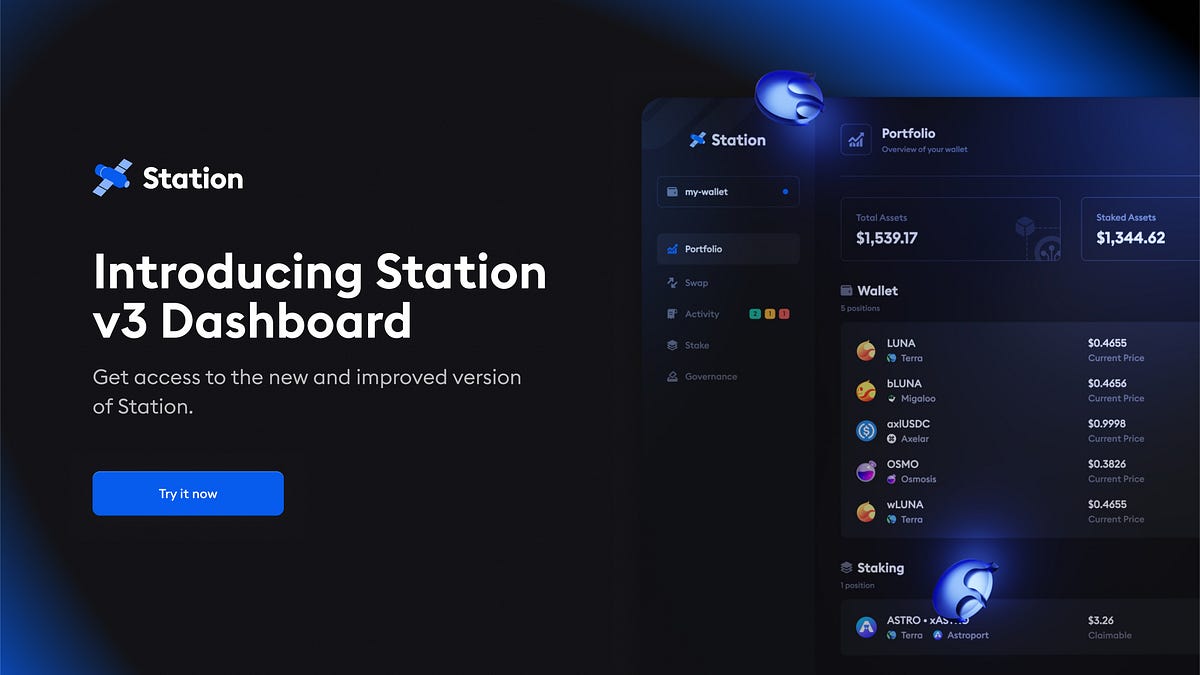 Introducing Station v3 Dashboard. Station is receiving a major update ...